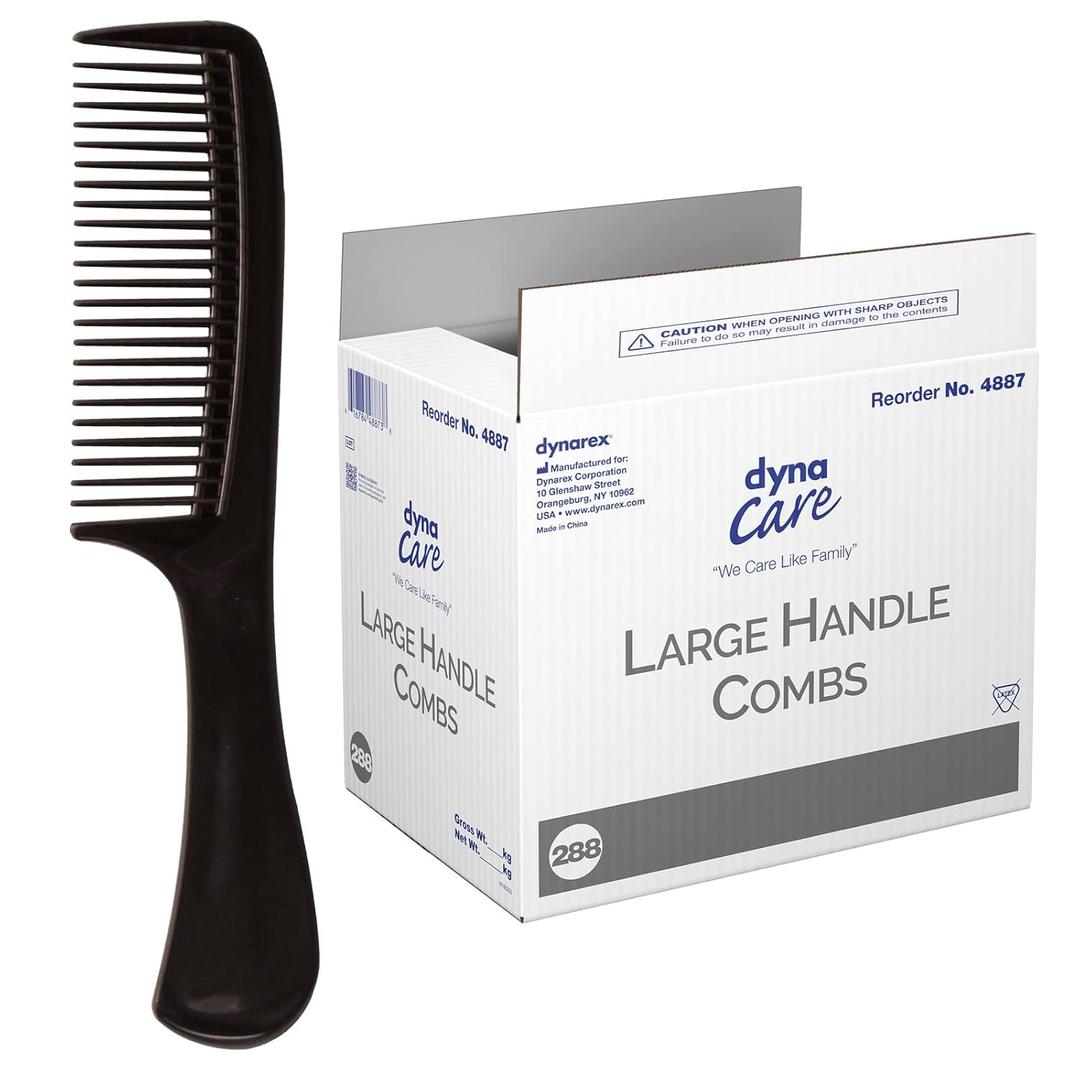 Dynarex Fine Toothed Combs - Plastic Hair Comb with Fine & Extra Fine ...