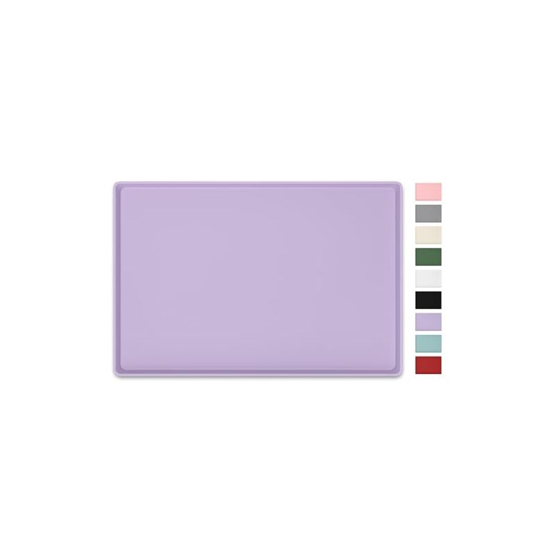 NPOOYI Silicone Art Mat for Crafts, 16" x 24" Waterproof Non-Slip ...