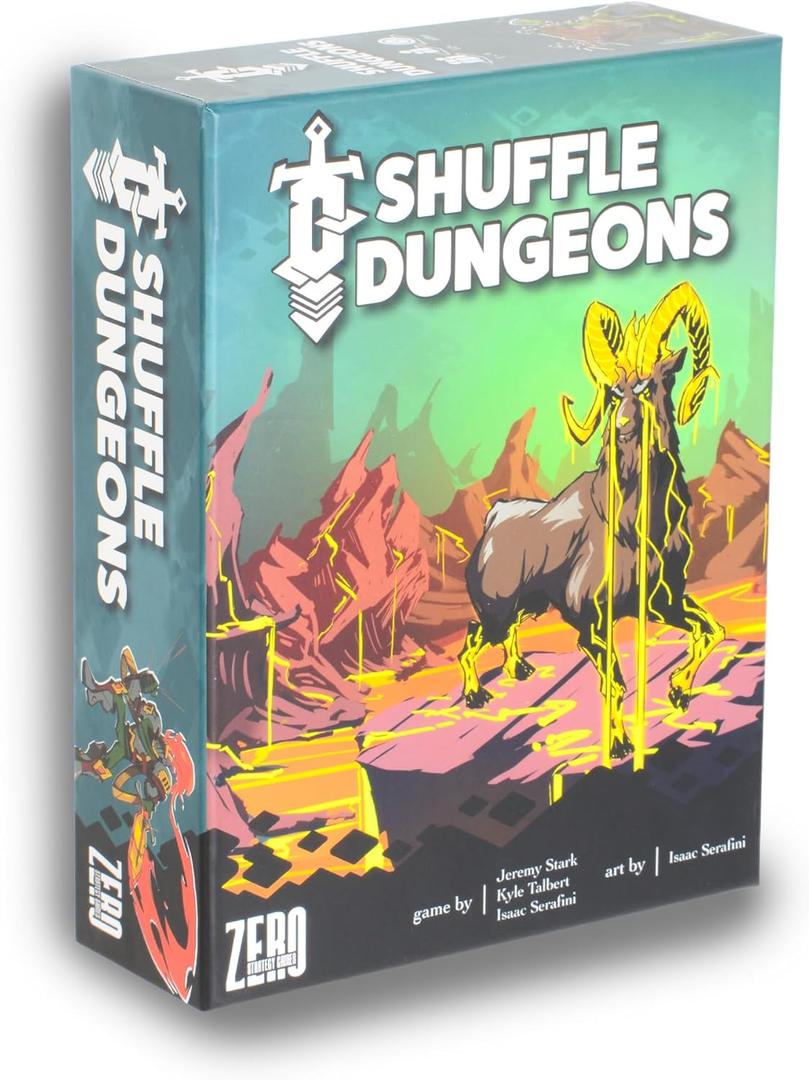 Shuffle Dungeons Board Game Solo and Co-op Dungeon Crawler for 14 ...