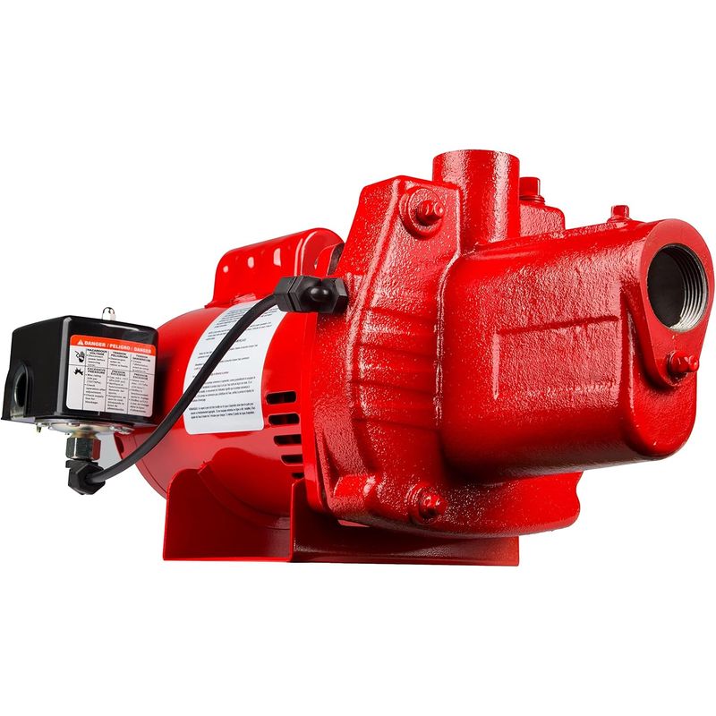 Red Lion RJS-50-PREM 1/2 HP, 12 GPM, 115/230 Volt, Premium Cast Iron ...