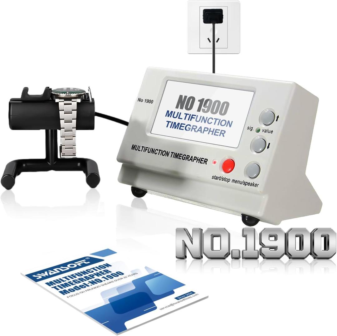 SWANSOFT Timegrapher No.1900, Multifunctional Watch Tester, Watch ...