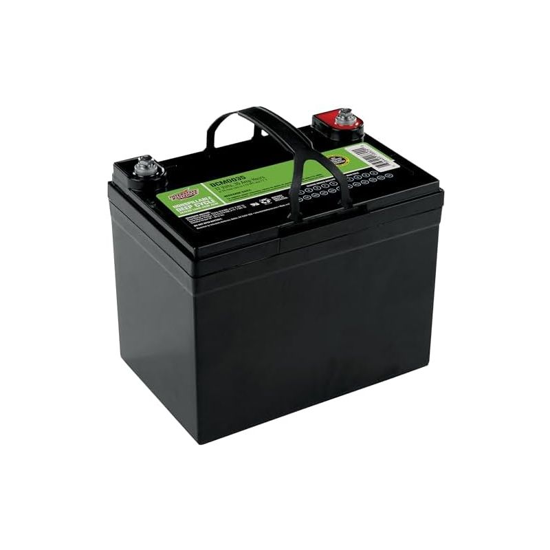 Interstate Batteries 12V 35AH Sealed Lead Acid (SLA) AGM Deep Cycle ...