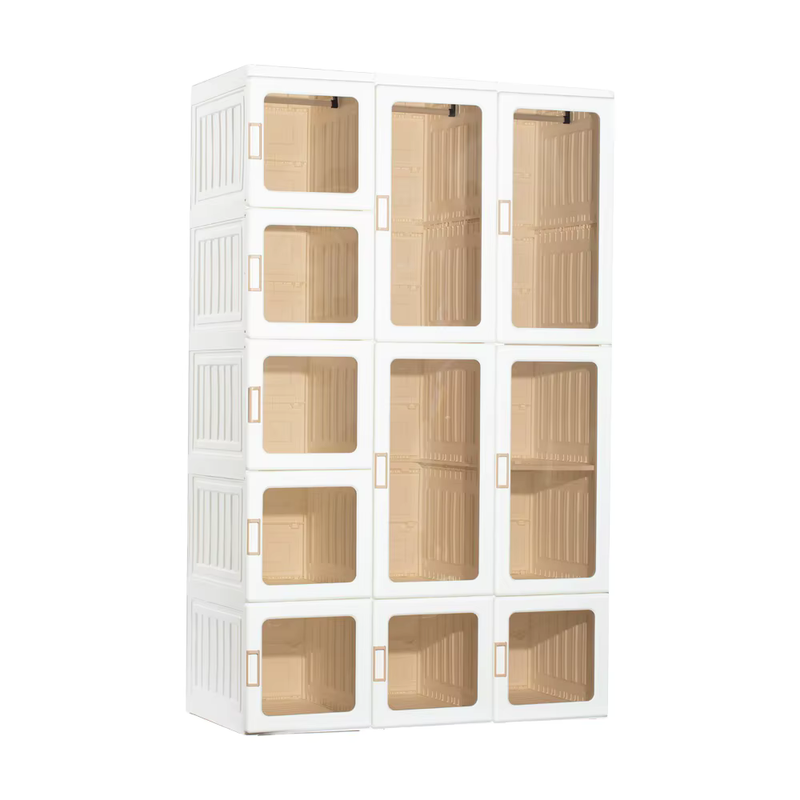 ANTBOX Portable Wardrobe Closet Storage Organizer for Clothes ...