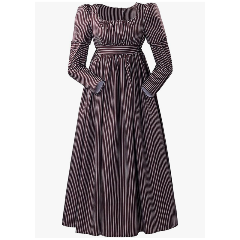 Regency Dress for Women Empire Waist Regency Era Costume Victorian Tea ...
