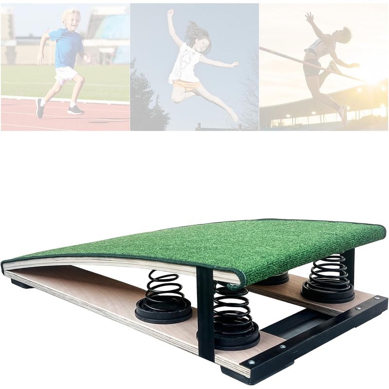 Gymnastics Springboard for Kids and Teens, Sturdy Wood Frame, High ...