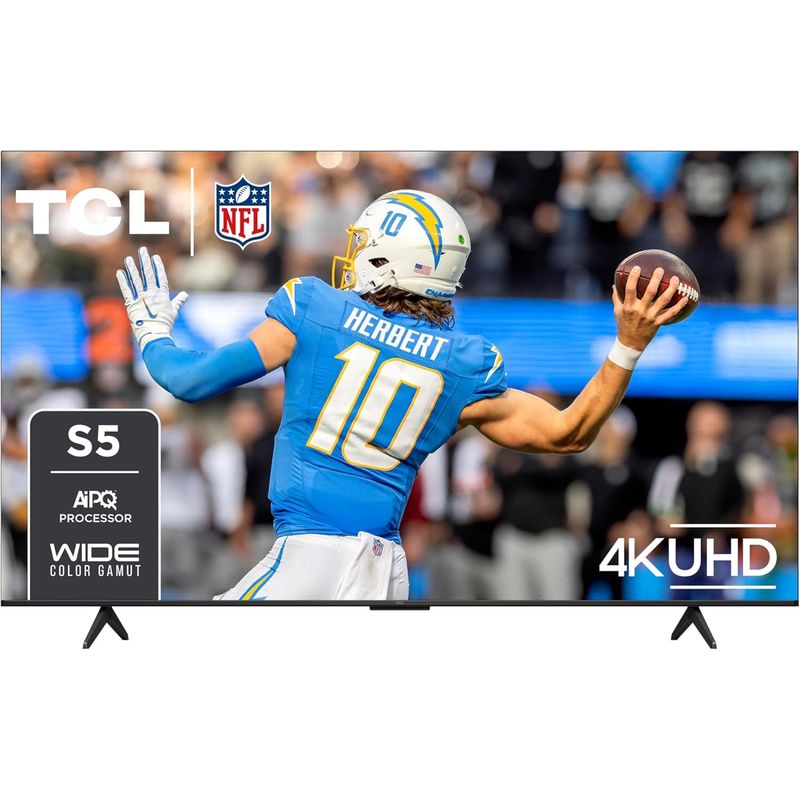 TCL 65-Inch Class S5 4K UHD LED Smart TV with Google TV (65S551G, 2024 ...