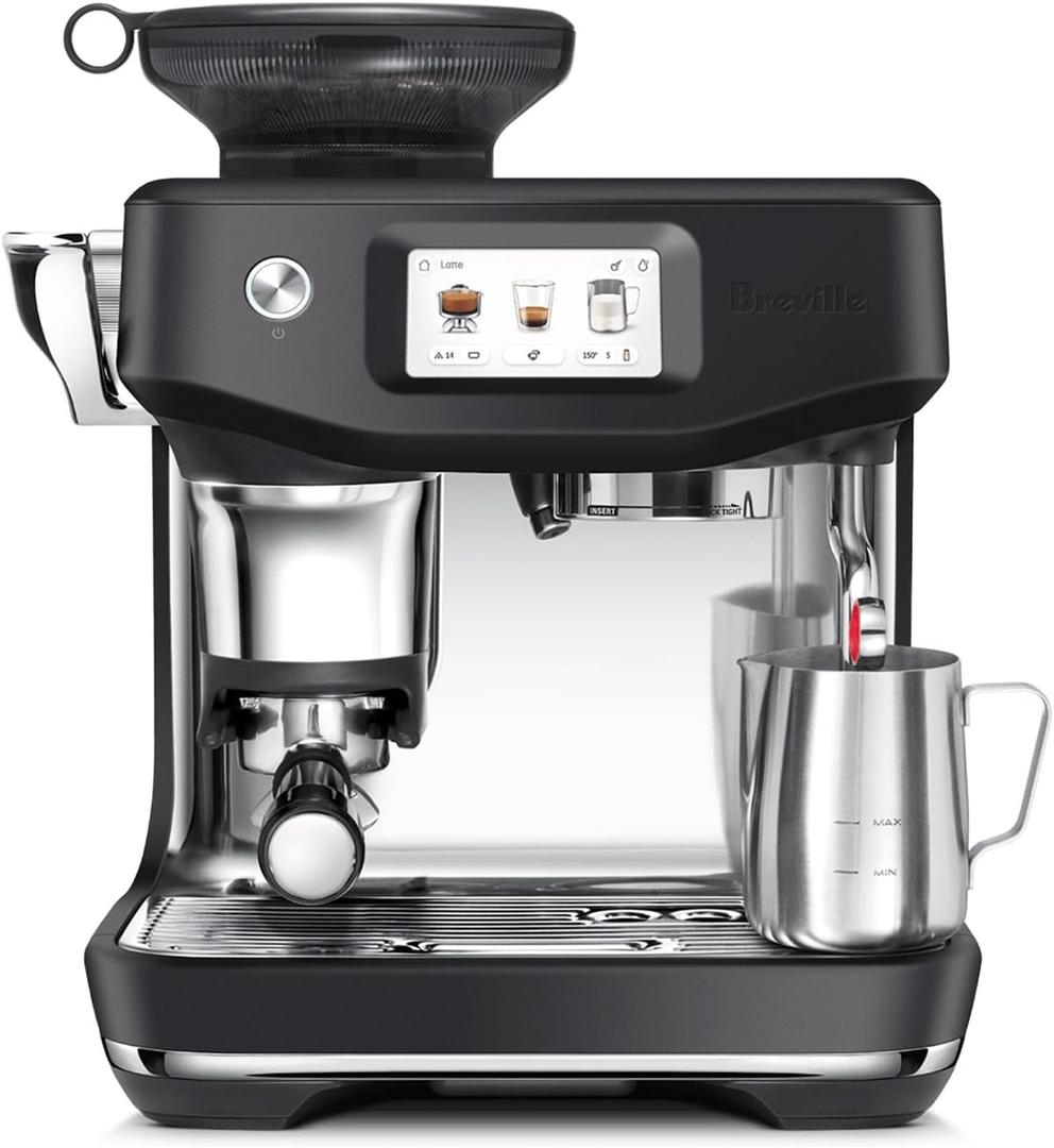 Breville Barista Touch Impress Espresso Machine BES881BTR, Black ...