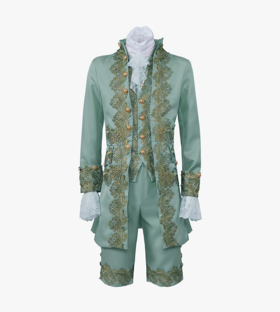 Medieval Rococo Court Style Prince Cosplay Outfit Mens Victorian ...
