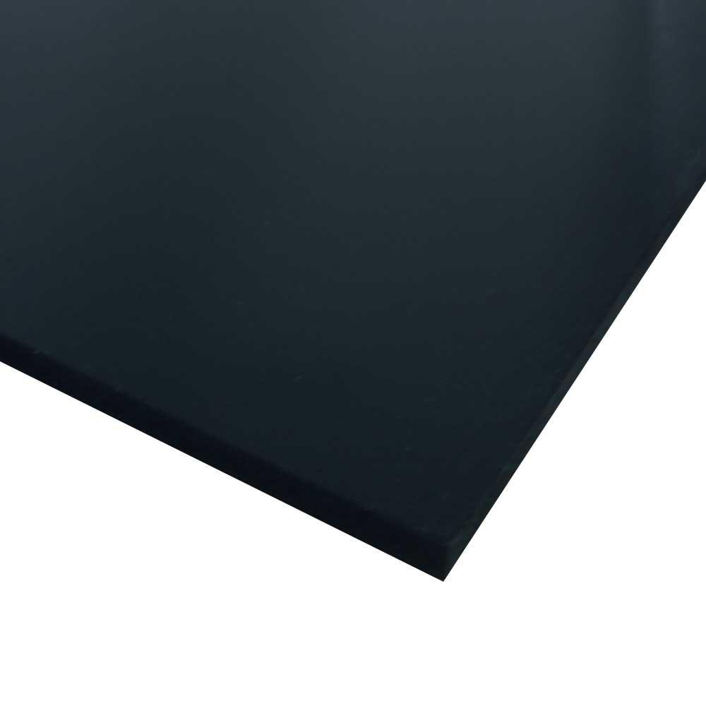 High Impact Polystyrene Plastic Sheet .030" x 48" x 96" - Black | Justbid